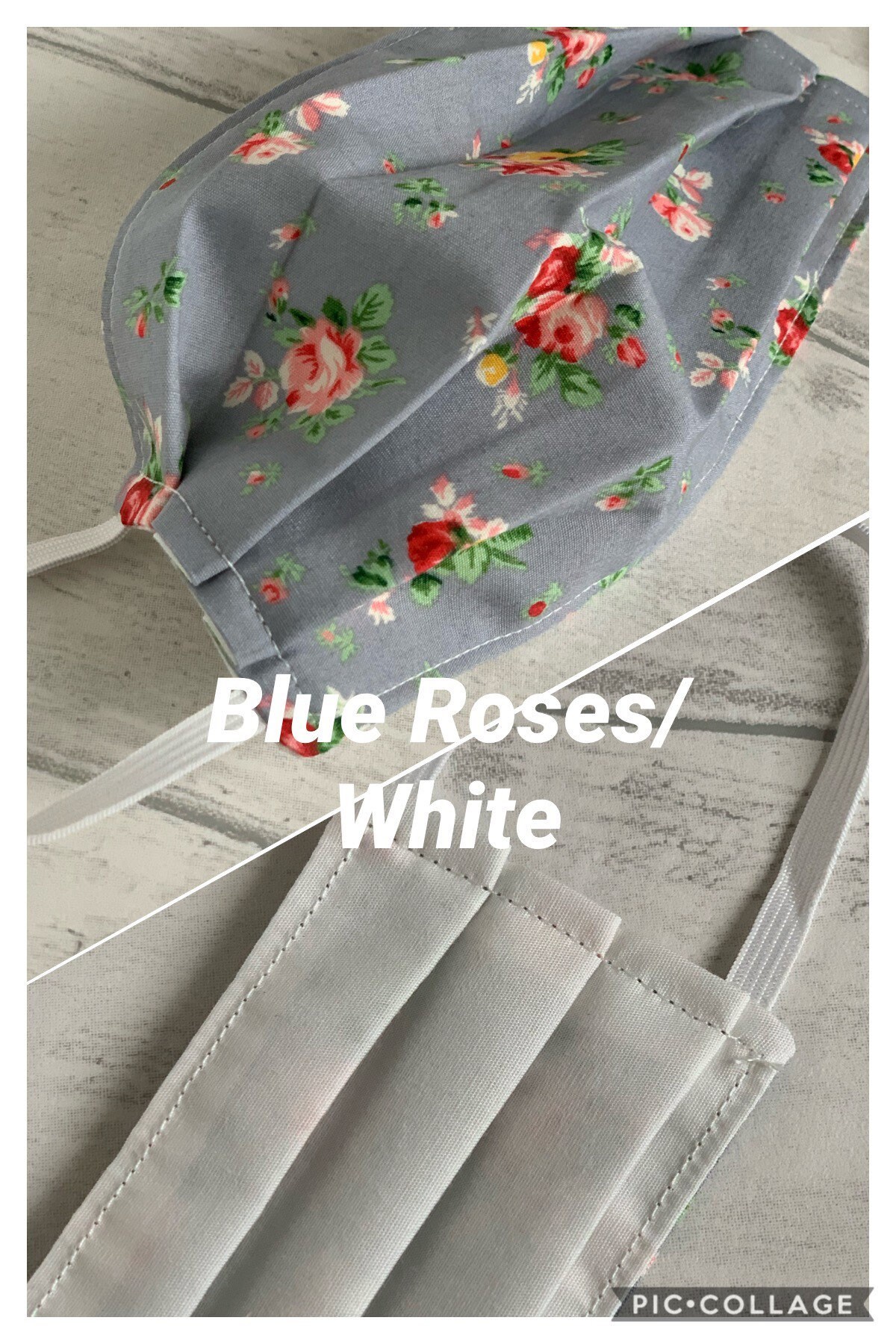 Pretty Fabric Face Masks Washable and Reusable ONE SIZE | Etsy UK