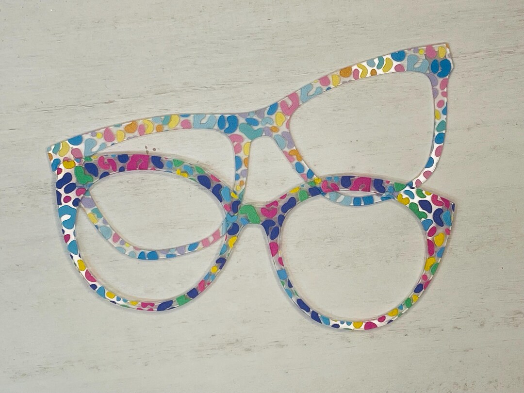 Leopard Translucent Acrylic Toppers - Etsy