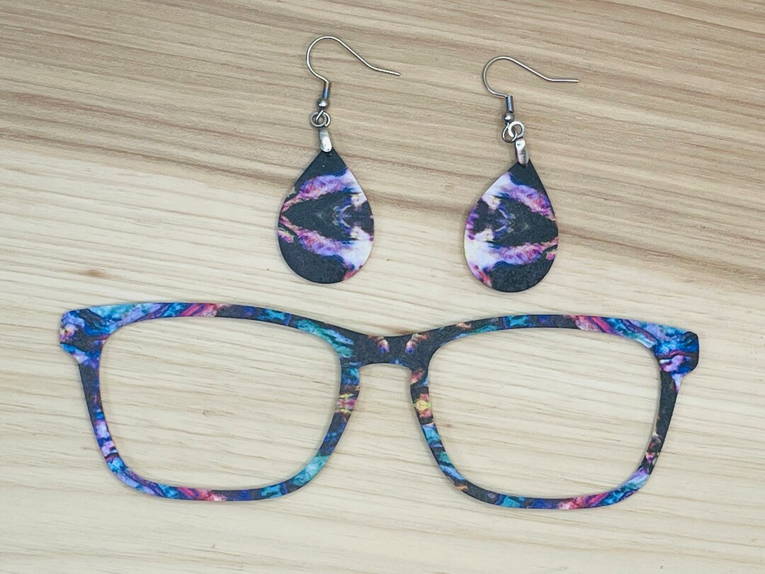 Rainbow “abalone” Print Topper - Etsy