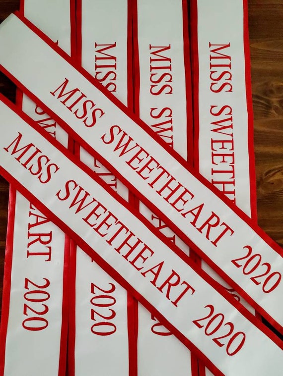All CAPS Pageant Sash - Etsy