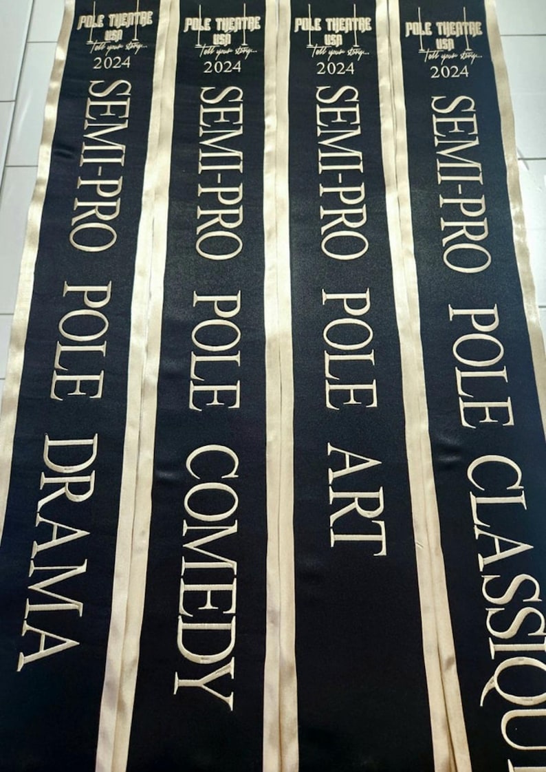 All CAPS Pageant Sash - Etsy