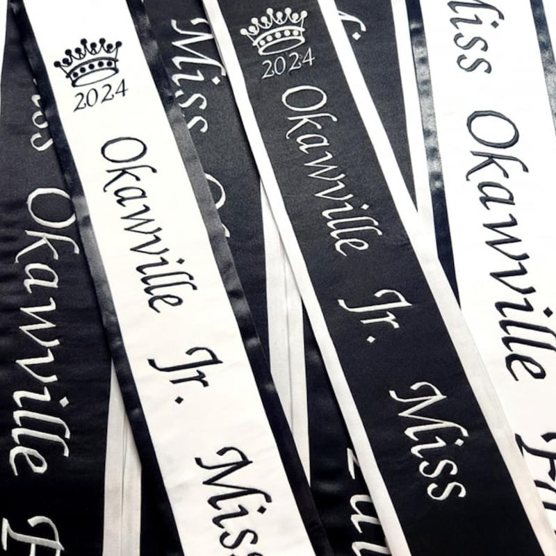 Pageant Sash Fonts - Etsy