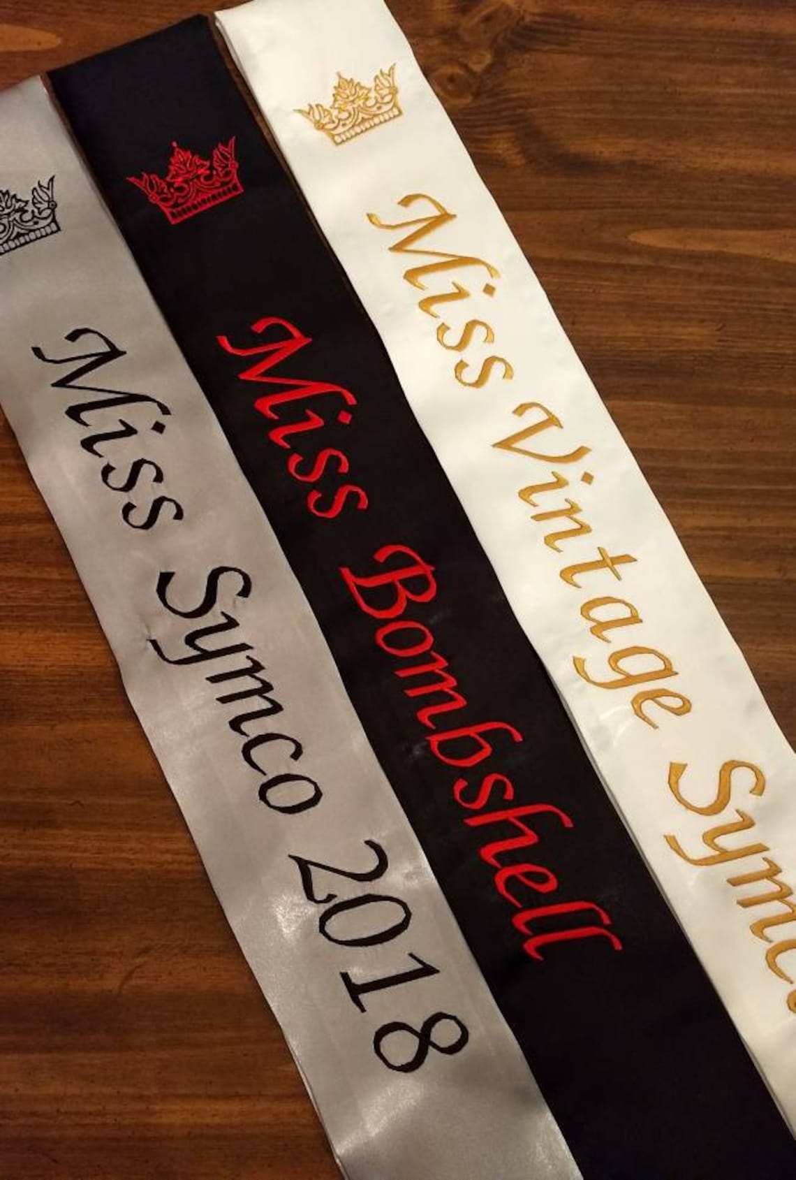 One Color Foldover Embroidered Sash - Etsy