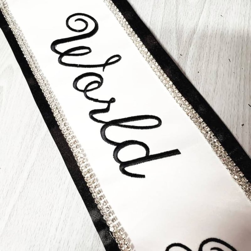 Sash Template - Etsy