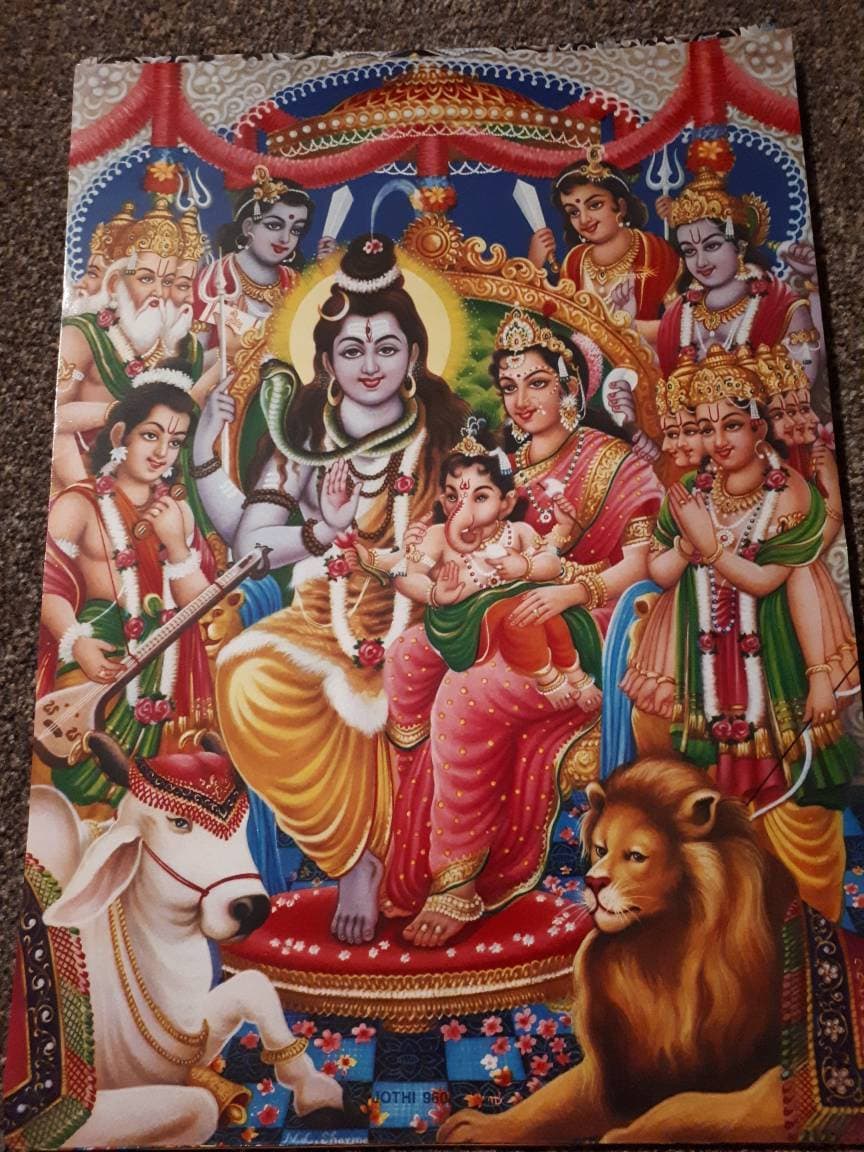 Shiva Parivaar - Etsy