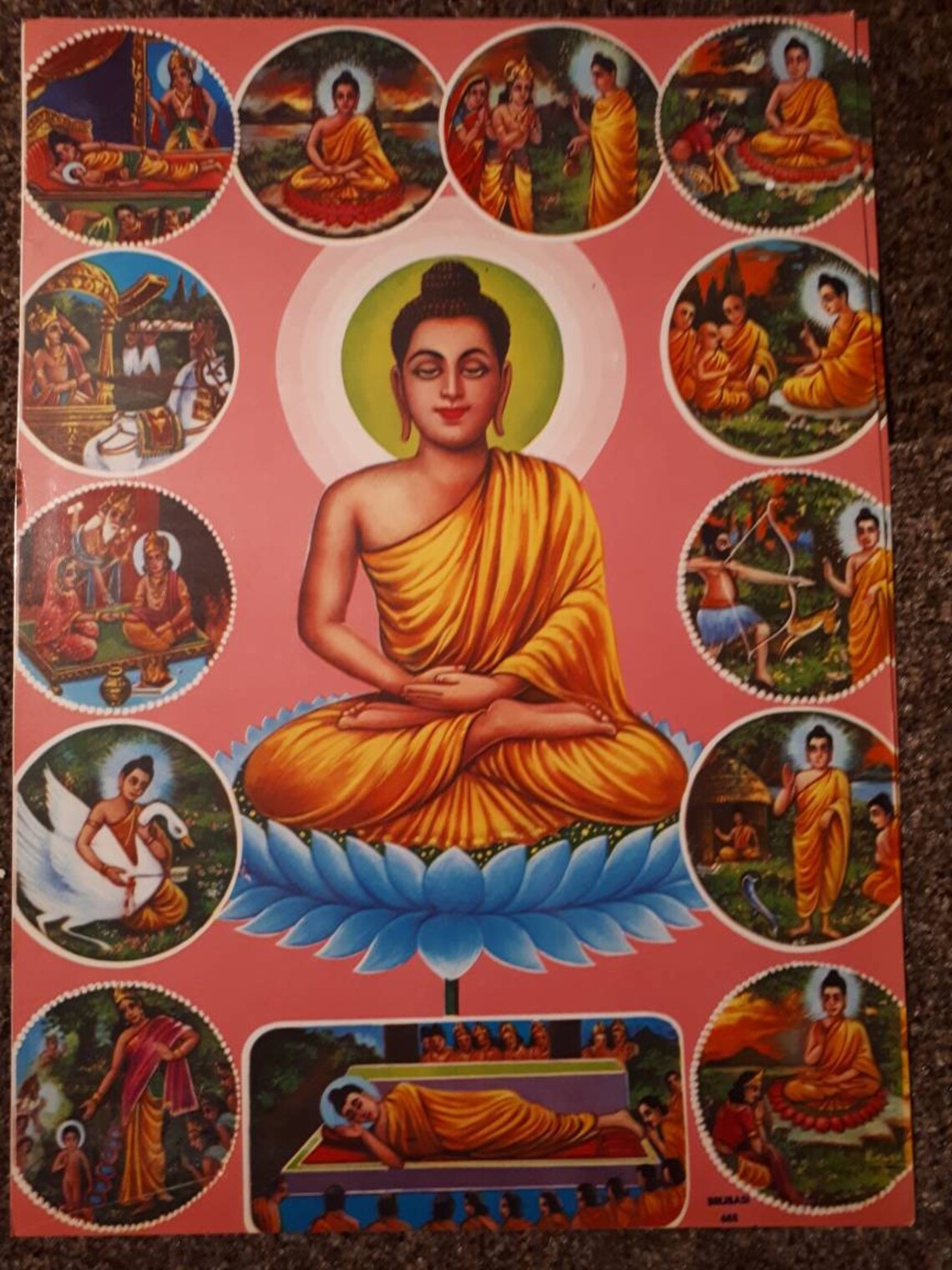The Story of the Buddha - Etsy