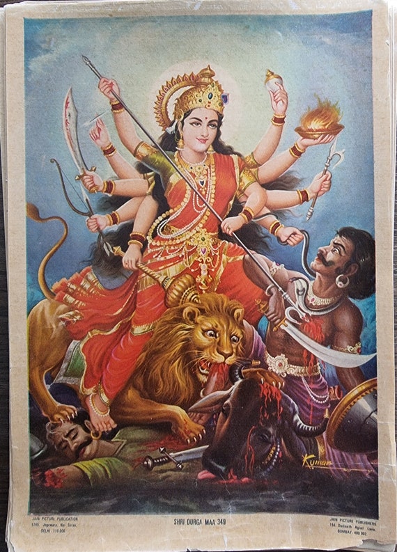 Hindu Goddesses Durga