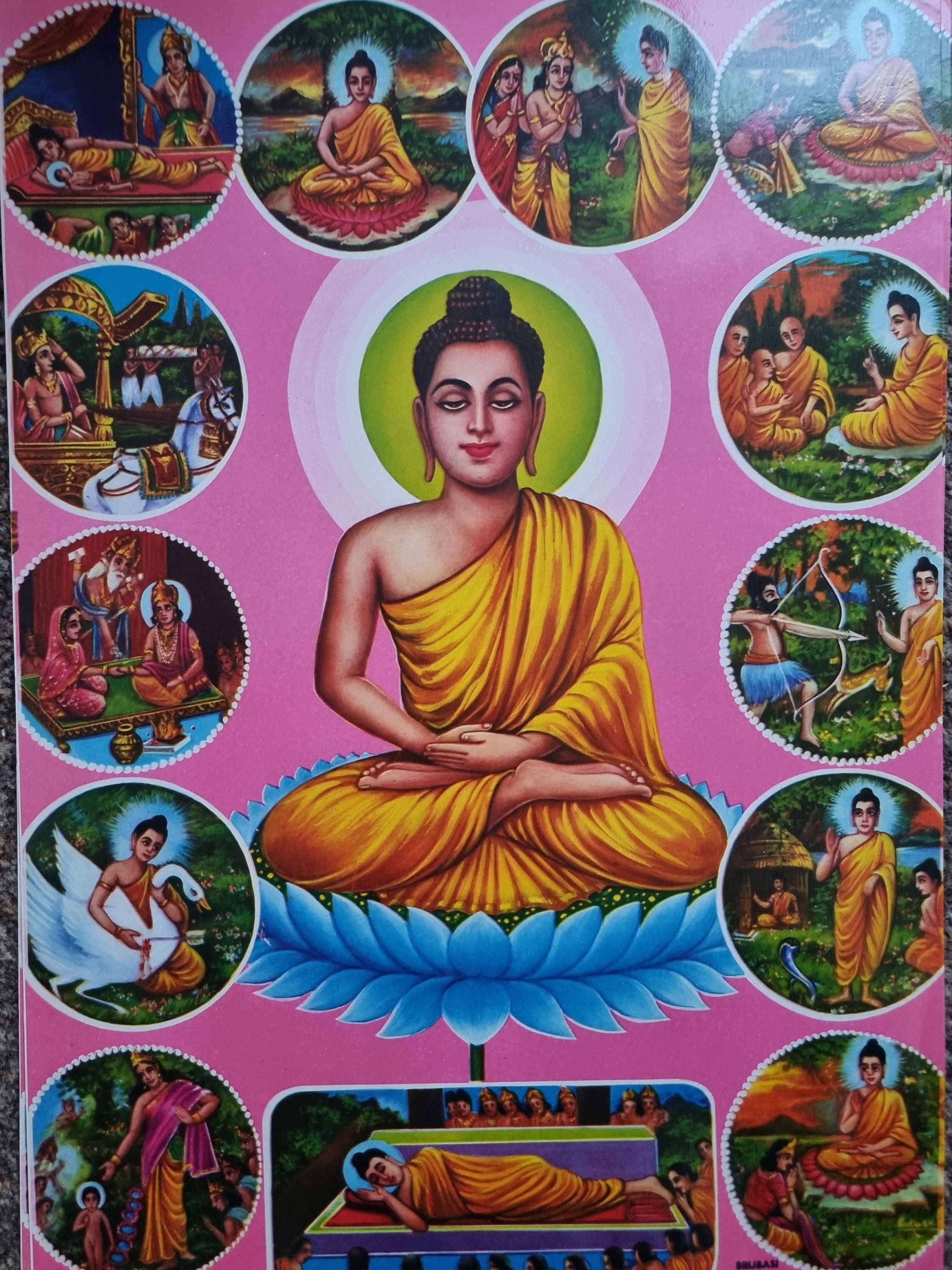 The Story of the Buddha Etsy