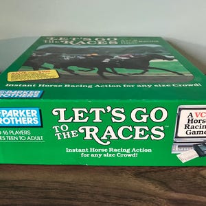 1987 Vintage “let’s Go to the Races” VHS Horse Racing Board Game - Etsy