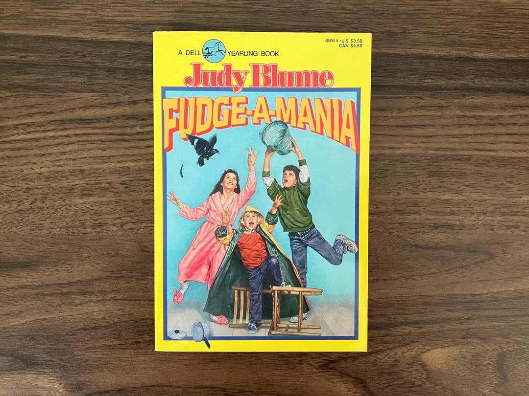 1990 “fudge-a-mania” by Judy Blume - Etsy