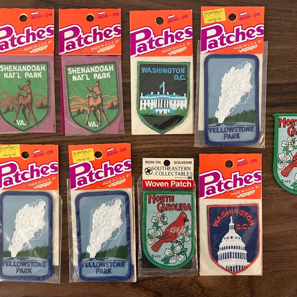 National Park Patch - Etsy