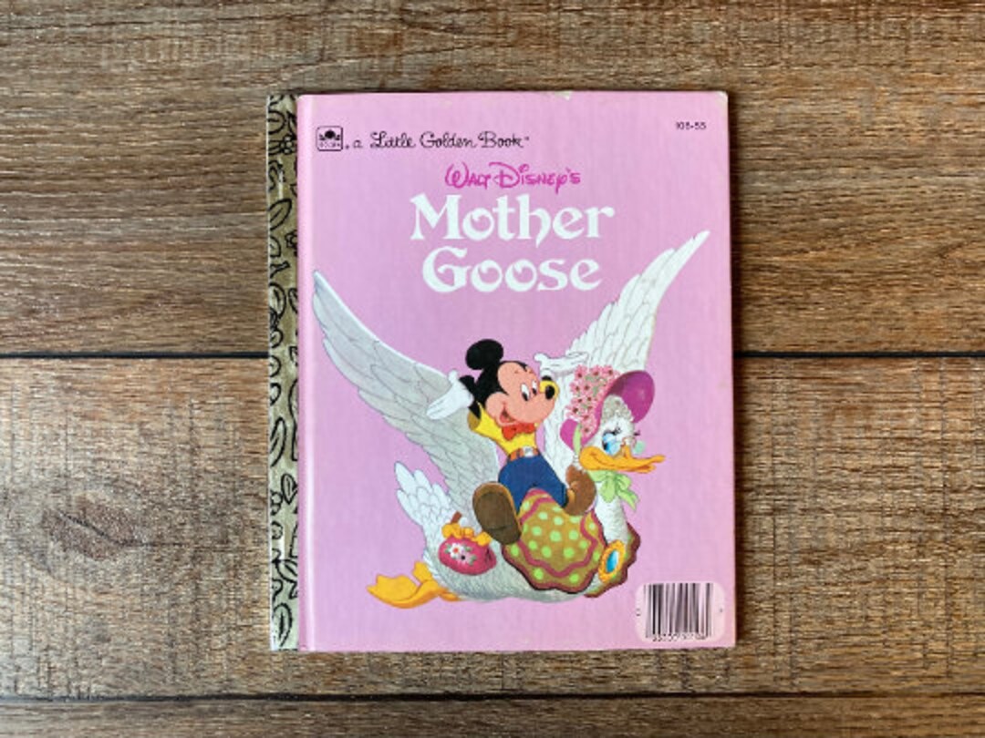 1994 "walt Disney's Mother Goose" Little Golden Book - Etsy
