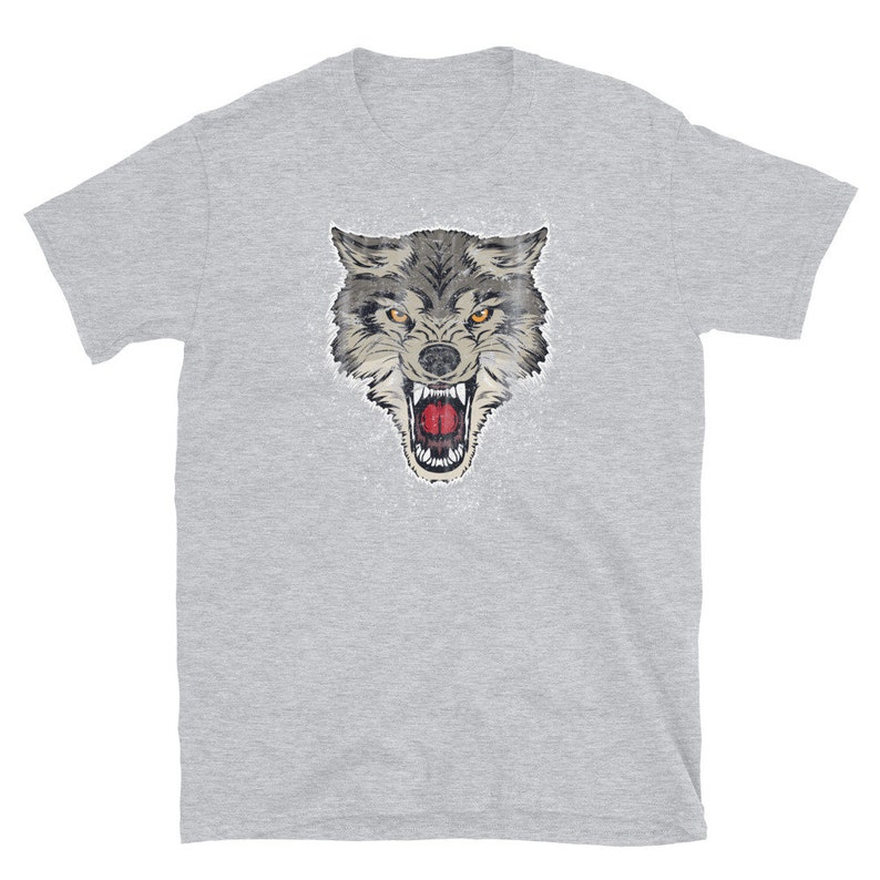 Cool Wolf Graphic T Shirt / Wolf Shirt / Howling Wolf Gifts / Gift for ...