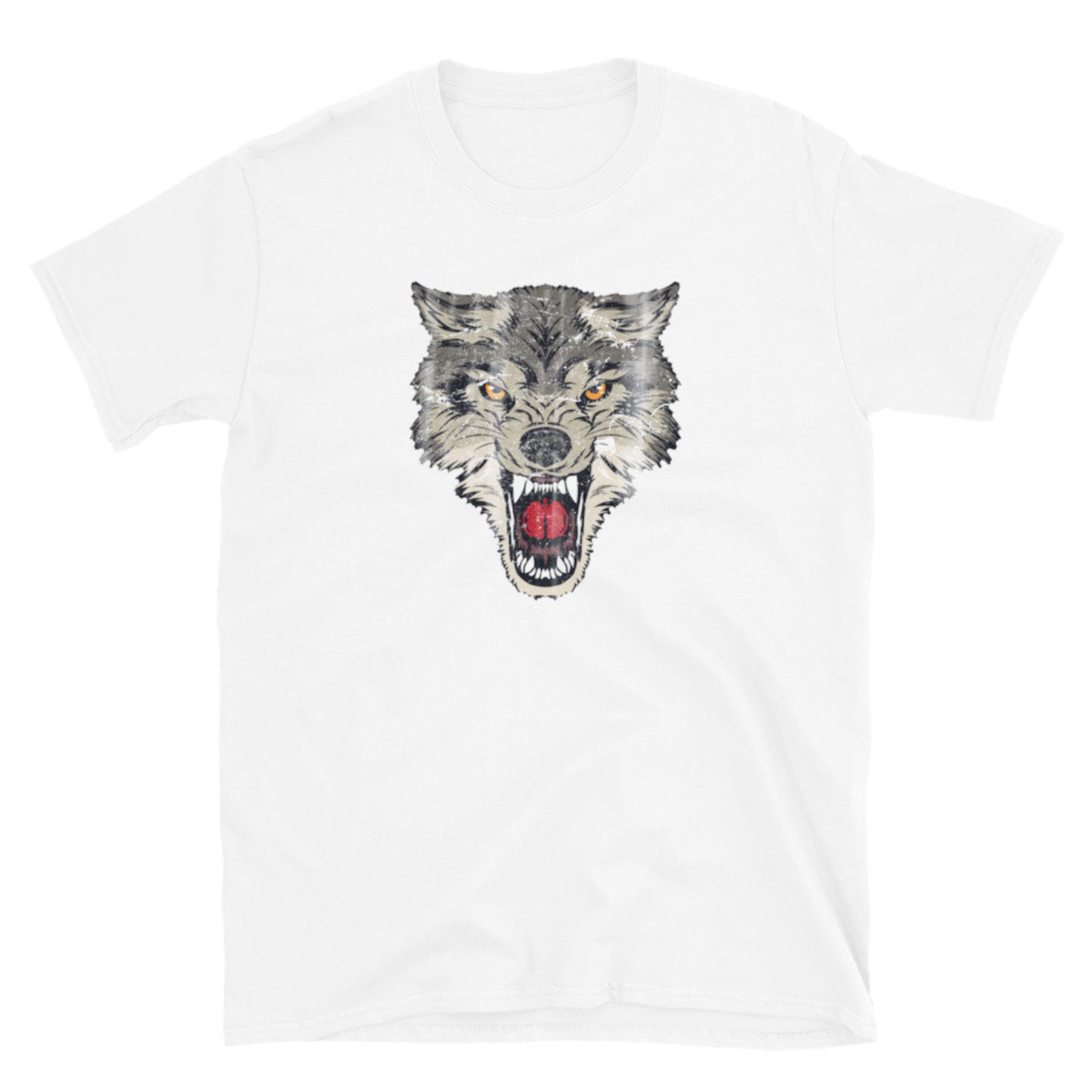 Cool Wolf Graphic T Shirt / Wolf Shirt / Howling Wolf Gifts / Gift for ...