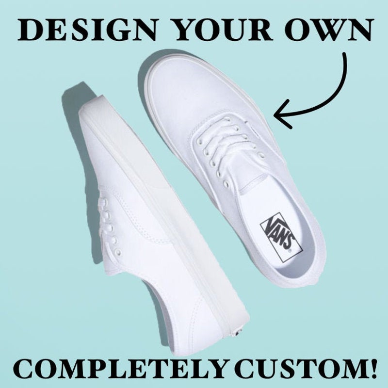 Vans Authentic Custom - Etsy