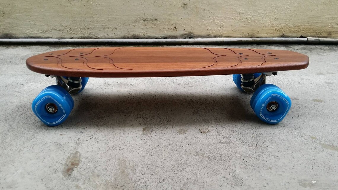 Mini Cruiser Malaysian Wood Deck 23.5” - Etsy