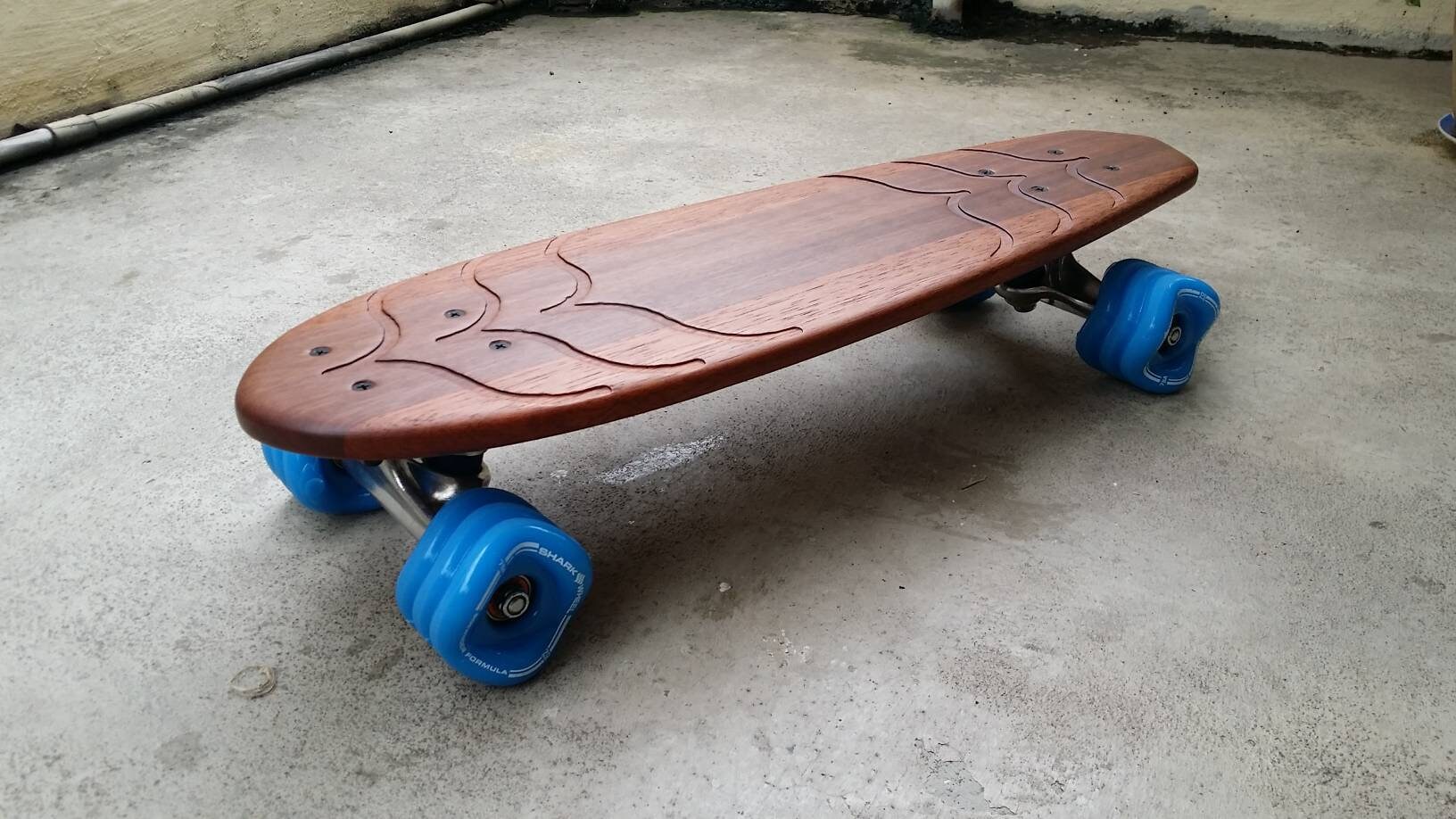 Mini Cruiser Malaysian Wood Deck 23.5” - Etsy