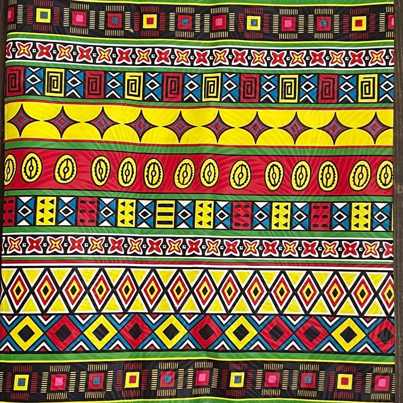 Tribal Print Fabric - Etsy