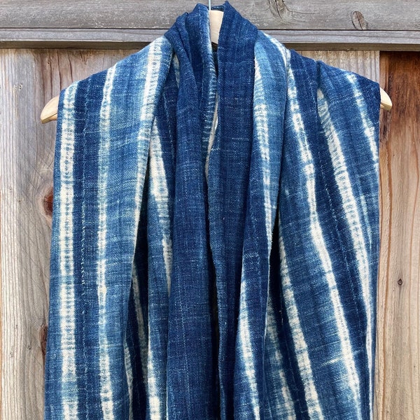 Indigo Scarf - Etsy