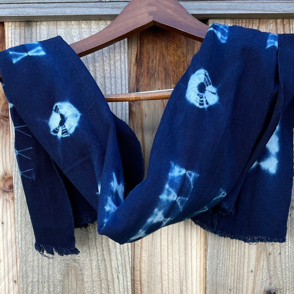 Indigo Scarf - Etsy