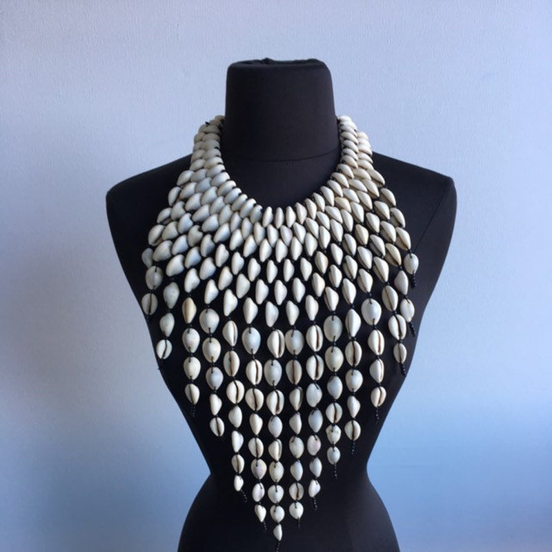 Cowrie Necklace - Etsy