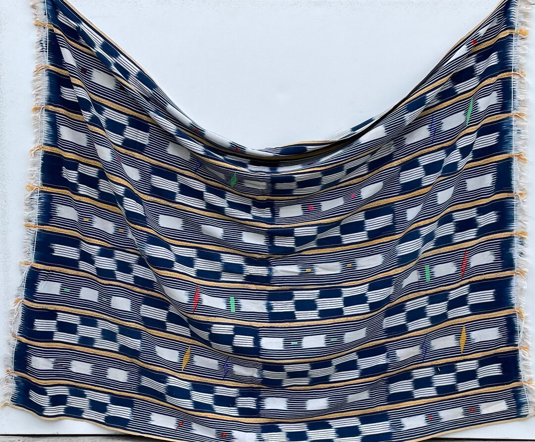 Baule Fabric, Indigo Hand Dyed, Vintage African Textile - Etsy