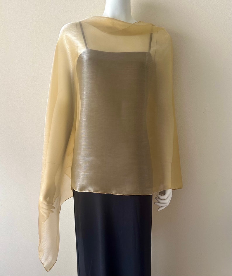 Wedding or Formal Poncho, Glam Poncho for Special Occasion ...