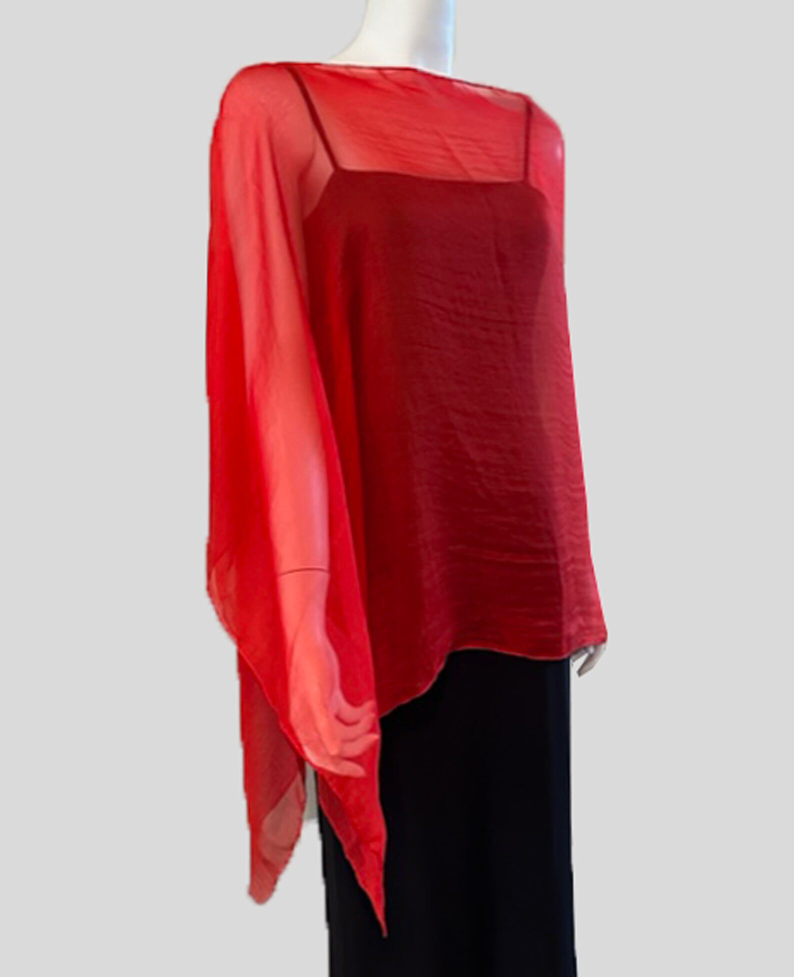 Soft Lightweight Versatile Poncho, Wedding Poncho Shawl, Solid ...