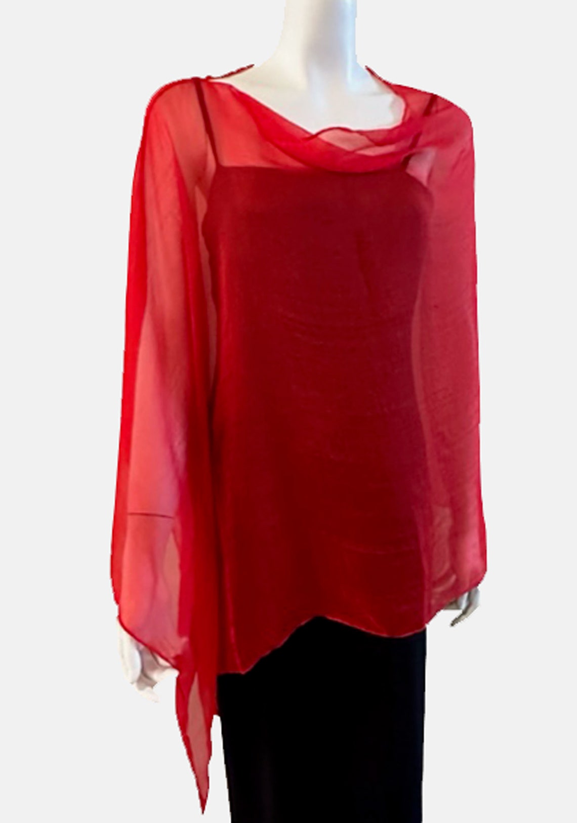Soft Lightweight Versatile Poncho, Wedding Poncho Shawl, Solid ...