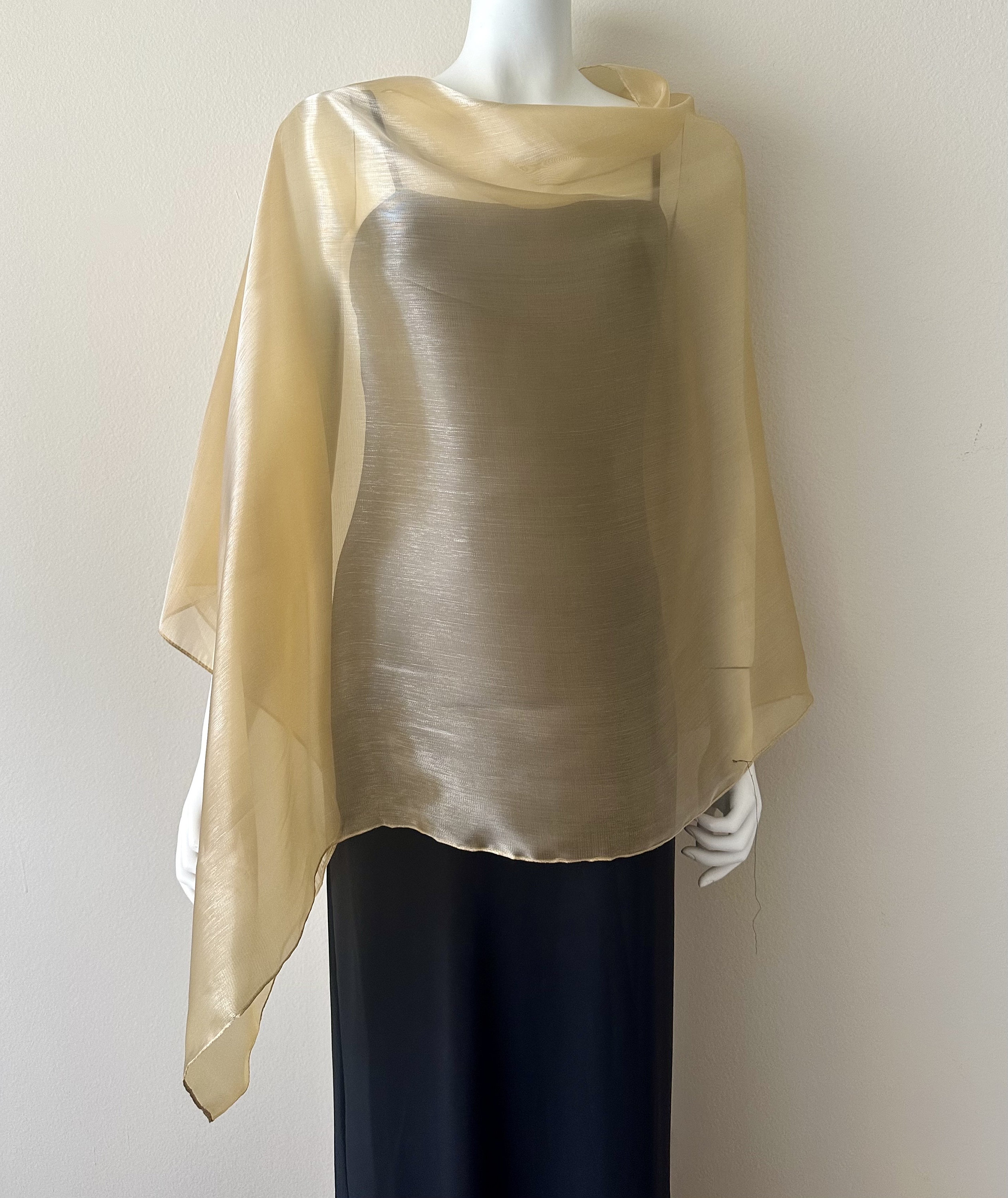 Wedding or Formal Poncho, Glam Poncho for Special Occasion ...