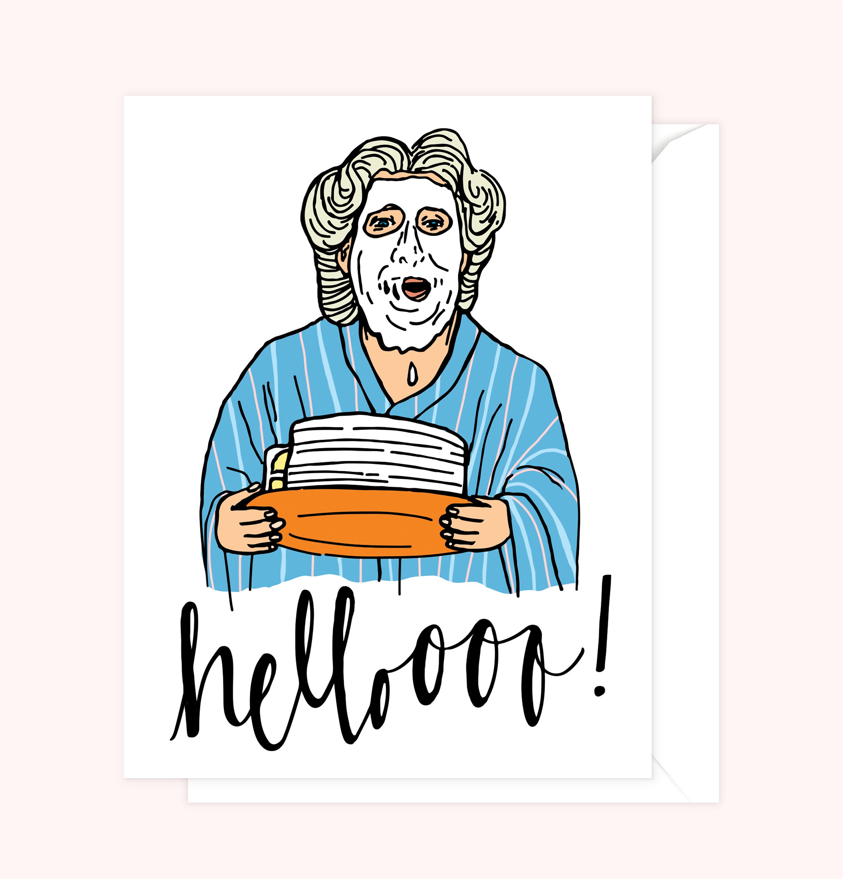 Mrs. Doubtfire Greeting Card - Etsy
