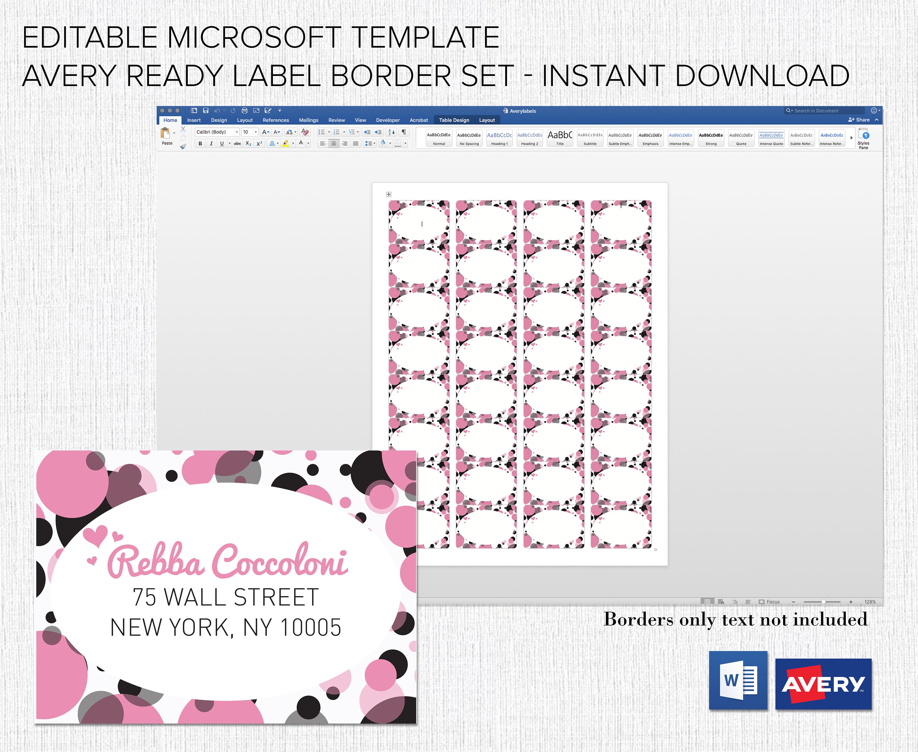 Downloadable Microsoft Borders