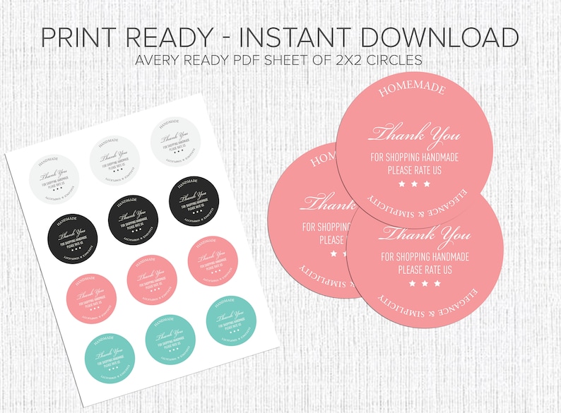 2X2 Label Template Free