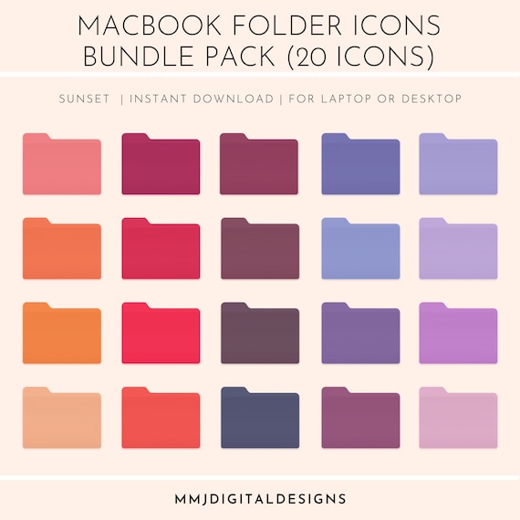 Colored Folder Icons Mac