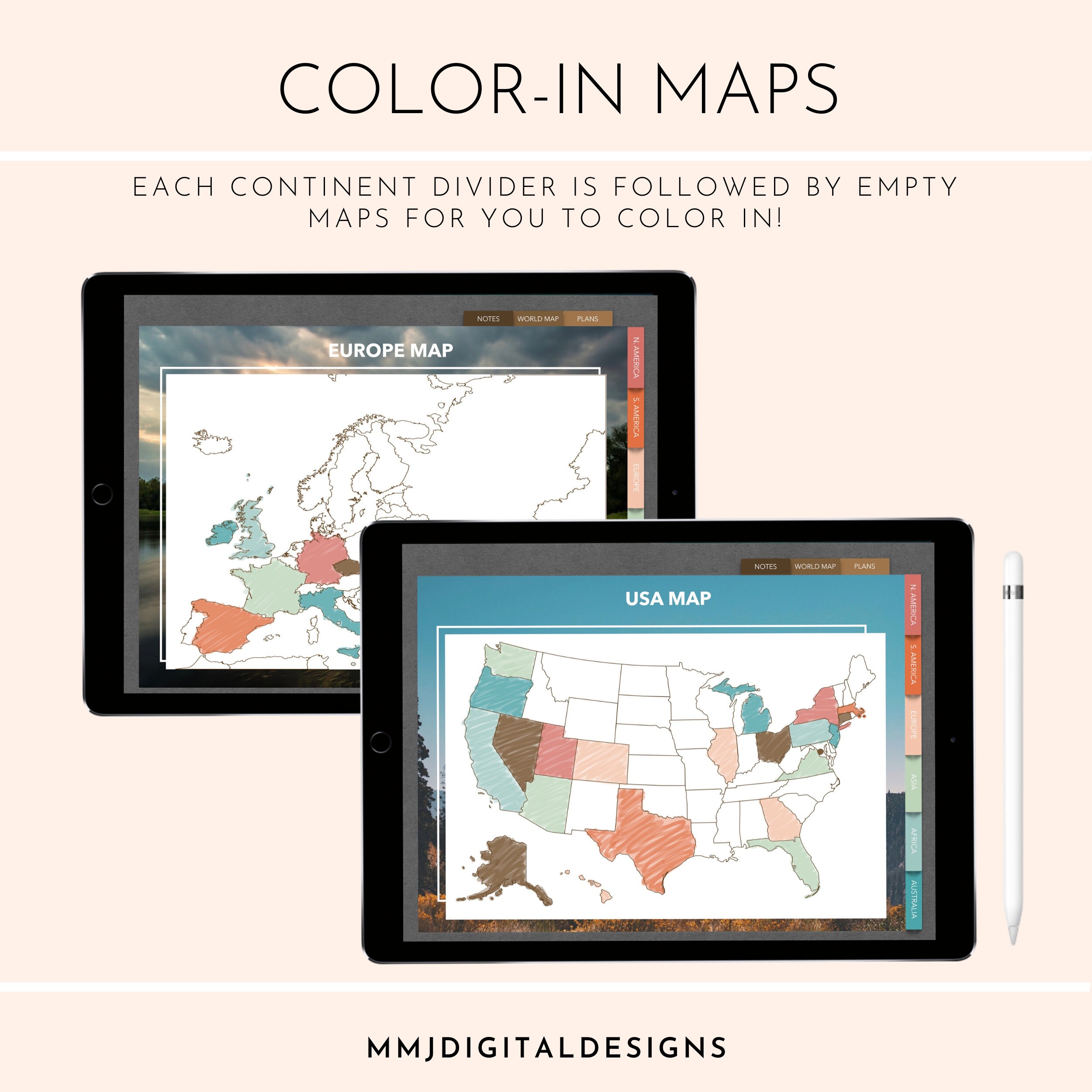 Digital Travel Journal Download With Hyperlinks Sticker - Etsy