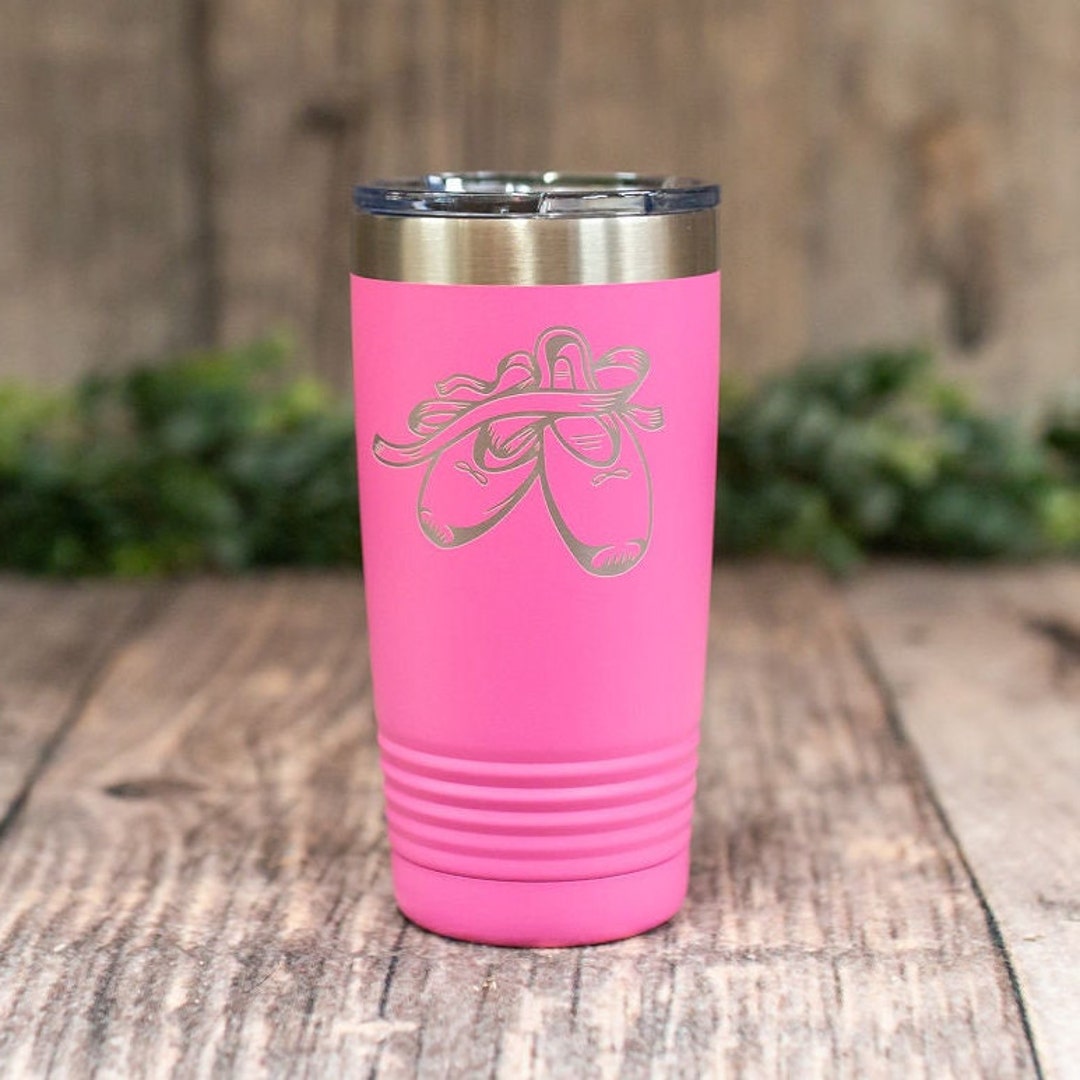 Ballet Shoes - Engraved Stainless Steel Ballet Shoes Tumbler, Insulated ...