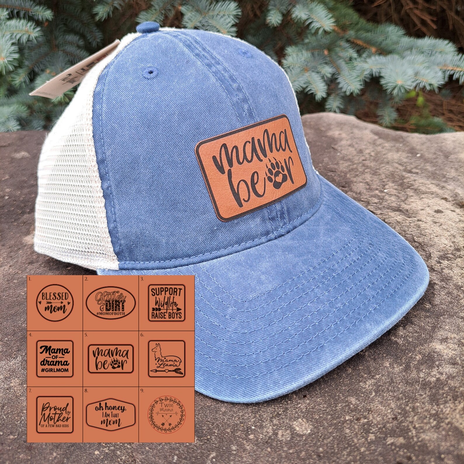 Mom Themed Baseball Hat - Multiple Styles, Gift for Her, Best Mom Gift ...