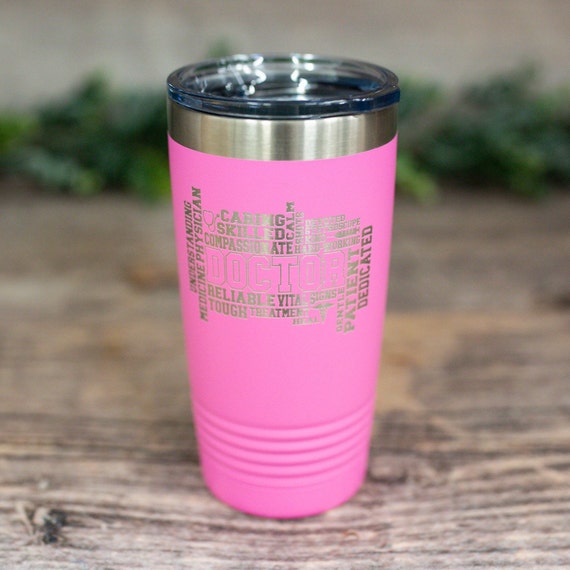 Doctor Word Art Engraved Doctor Gift Tumbler Surgeon Gift - Etsy