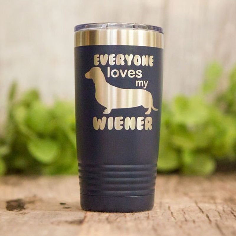 Weiner Dog Travel Cup - Etsy