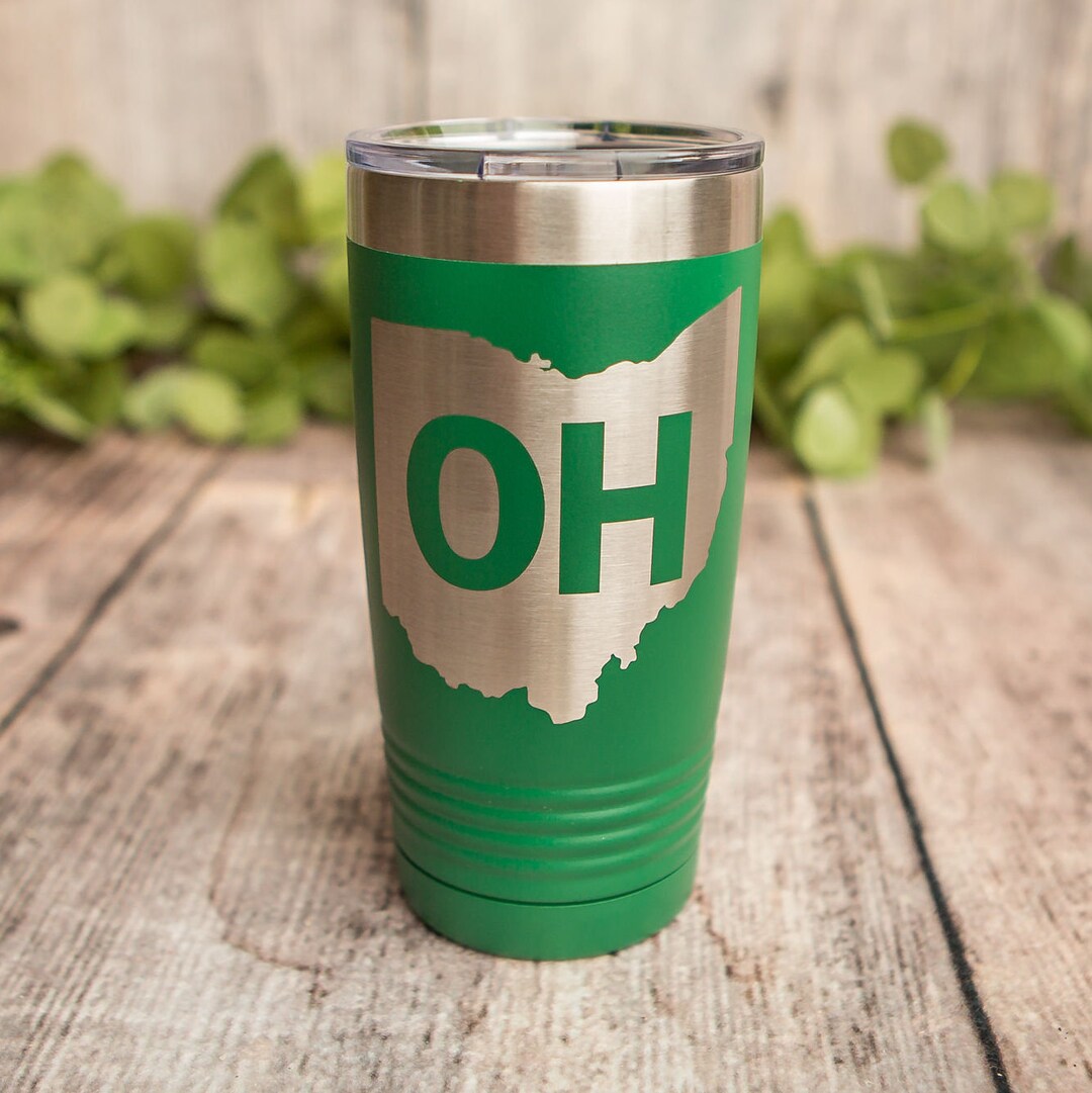Ohio - Engraved Polar Camel Stainless Steel Tumbler, Stainless Cup ...