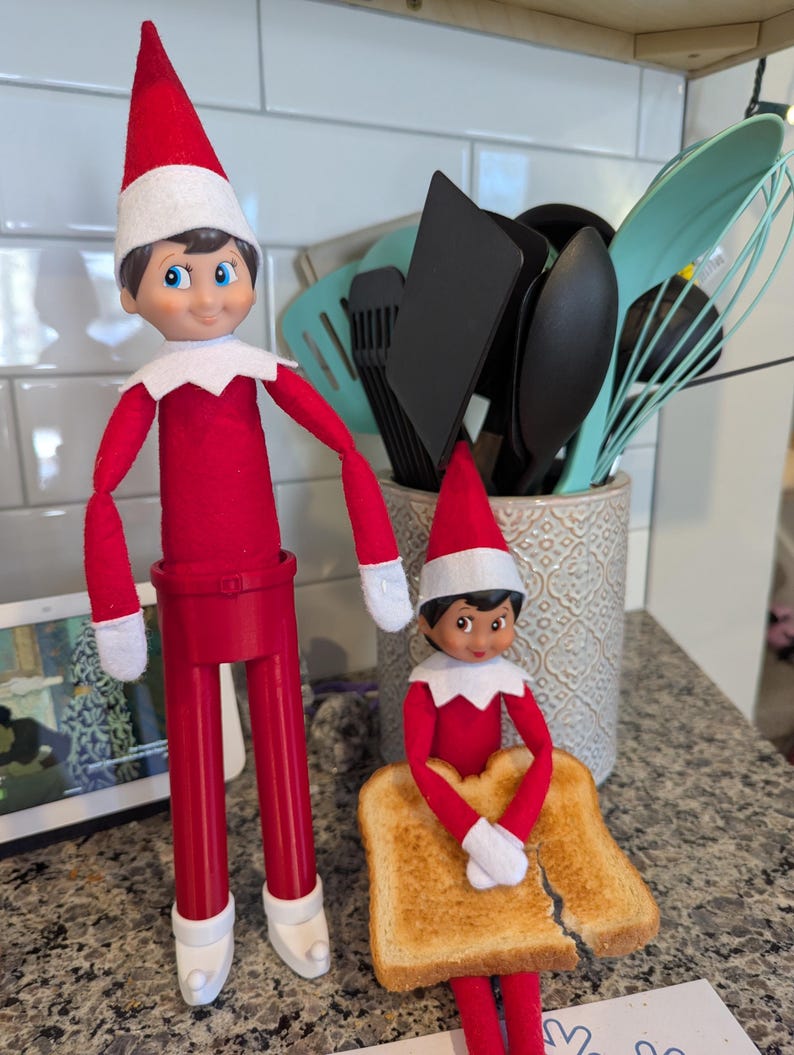 Stand up Elf Pants - 3D Printed Christmas Elf Prop, Christmas Elf Gift ...