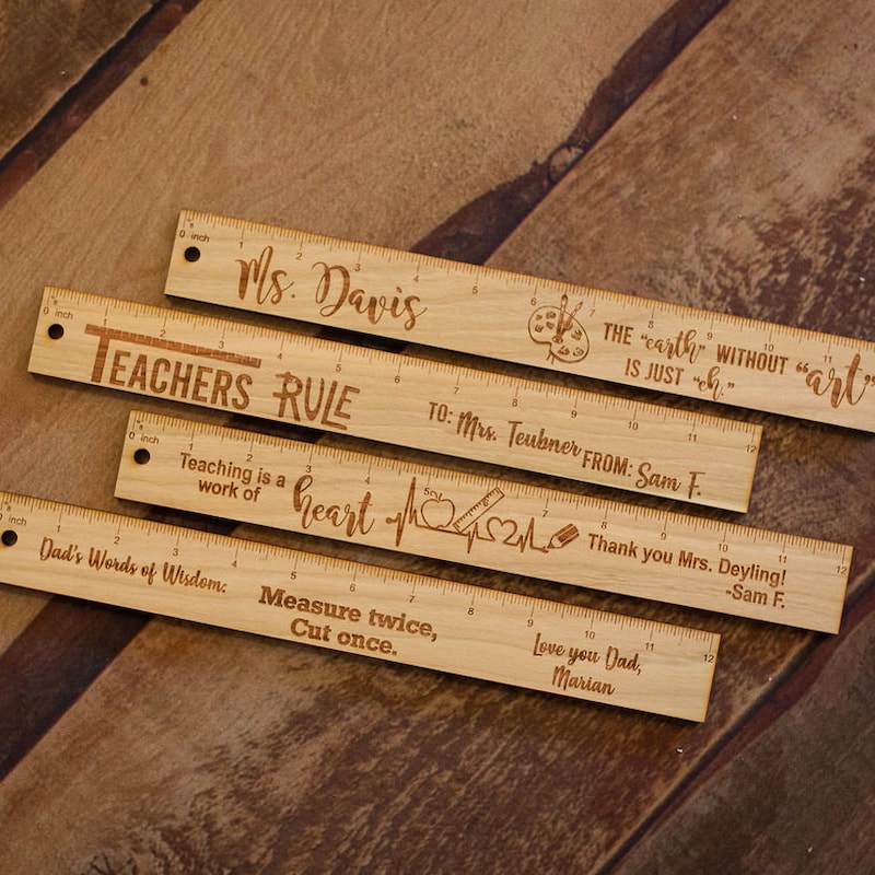 Engravable Rulers - Etsy