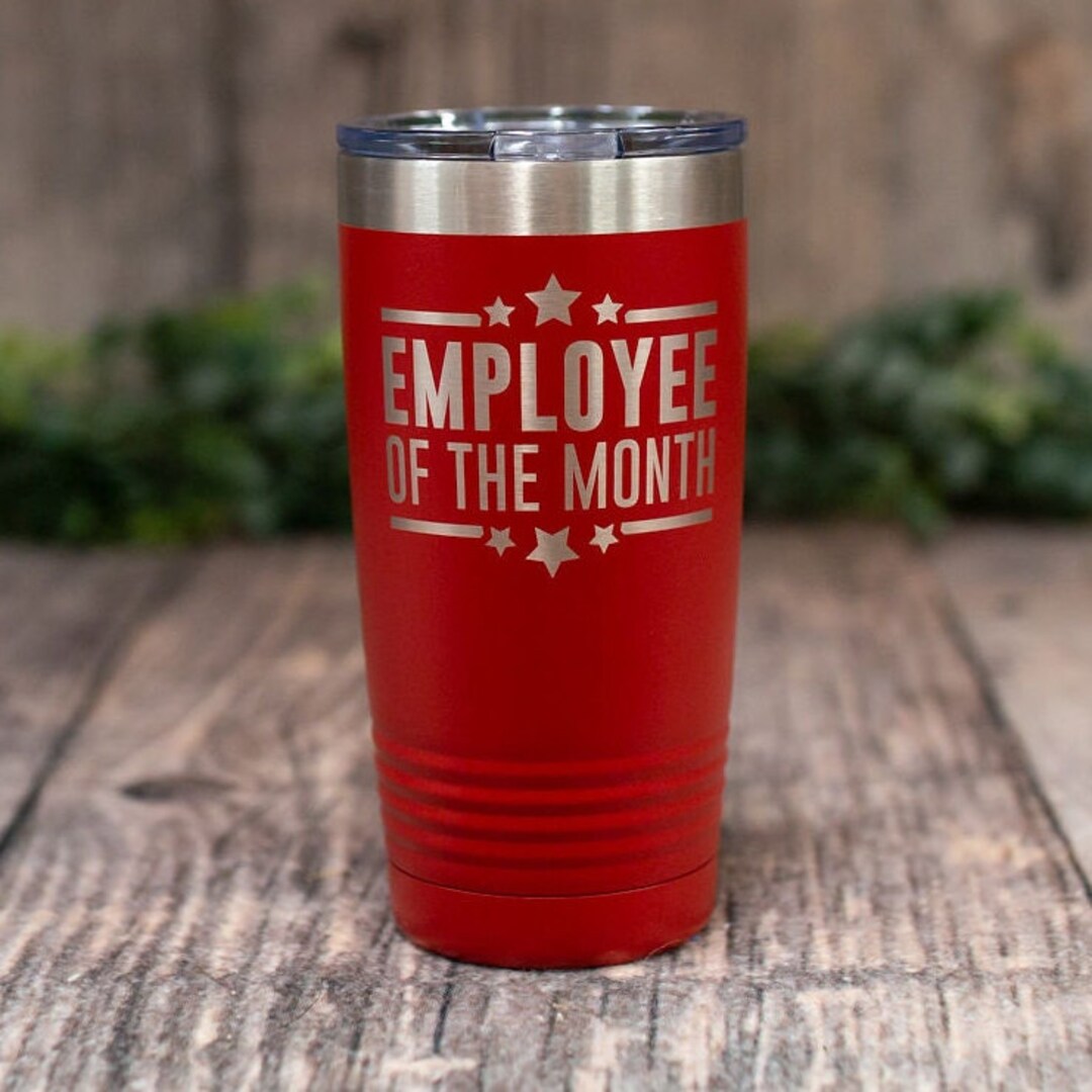 Employee of the Month -engraved Stainless Steel Tumbler Mug, Funny ...