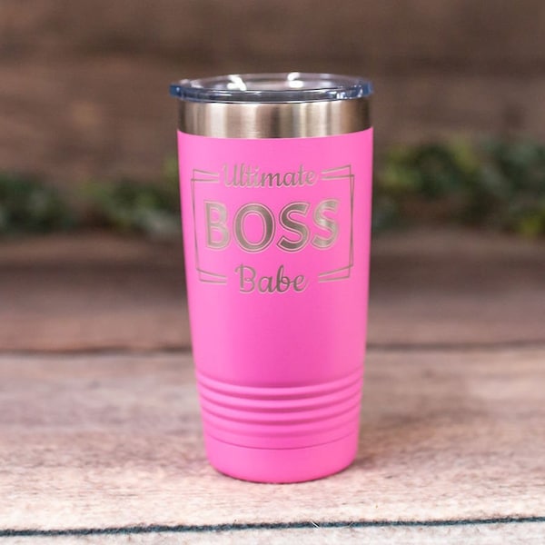Insulated Tumbler Supervisor Etsy