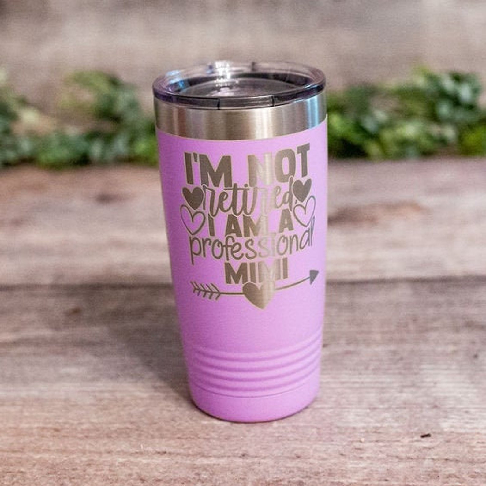I'm Not Retired I Am A Professional Mimi Engraved Mimi Tumbler, Best ...
