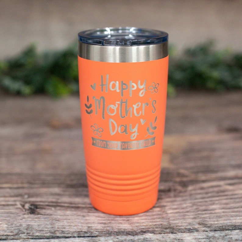 Happy Mother's Day From Your Favorite Child Engraved - Etsy