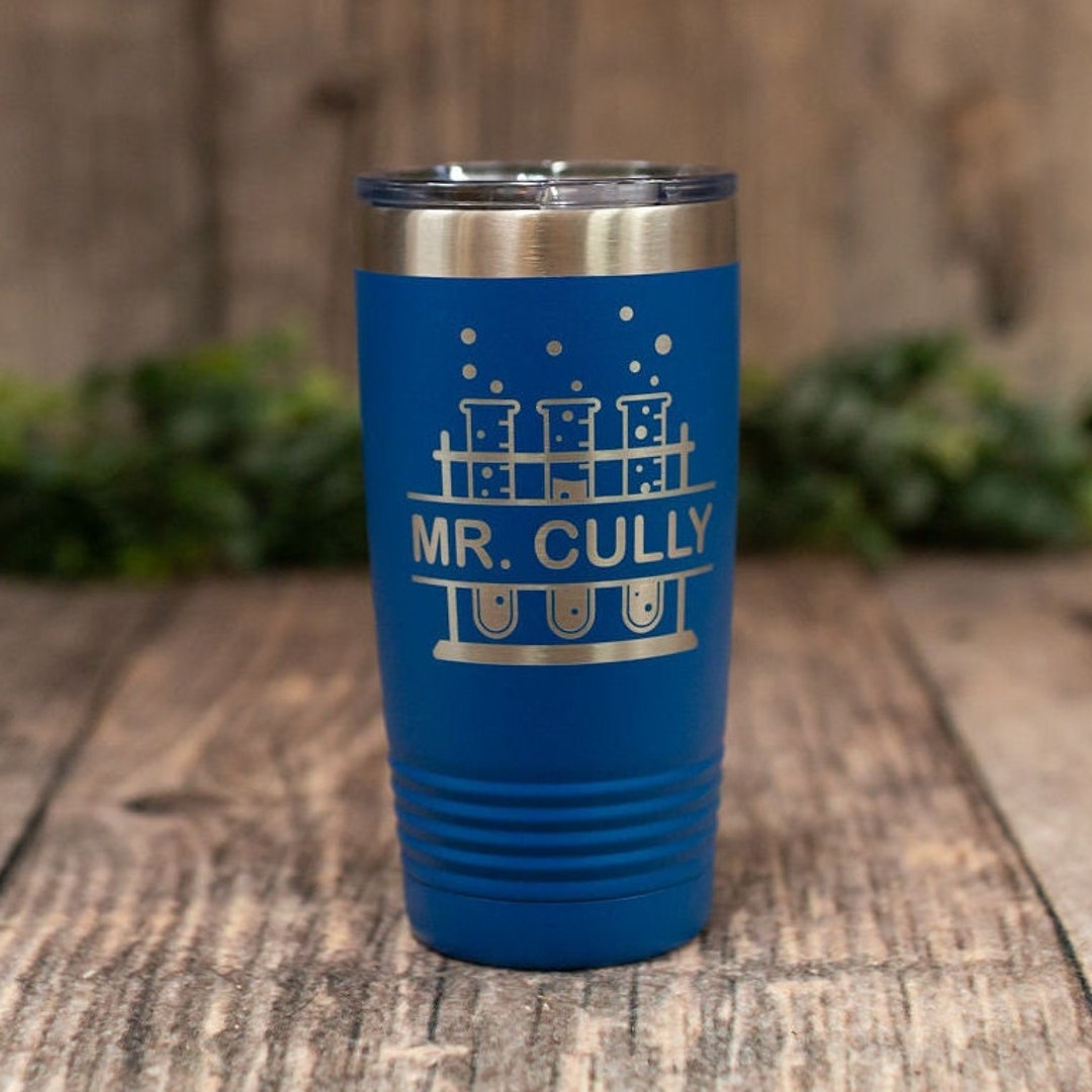 Personalized Science - Engraved Stainless Steel Tumbler, Chemistry Gift ...