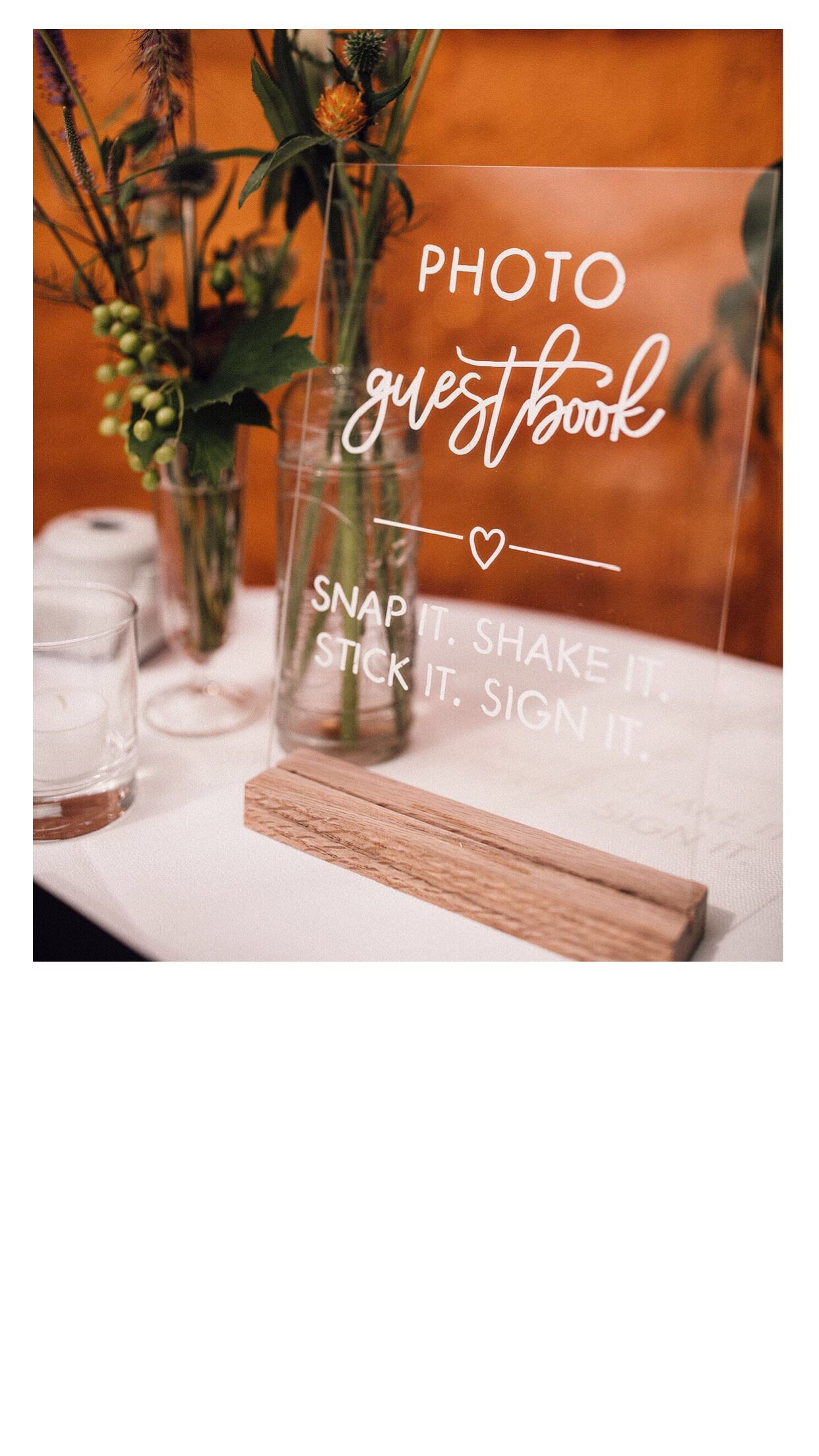 Wooden Stand Stand for Acrylic Signs Wood Stand Wooden | Etsy