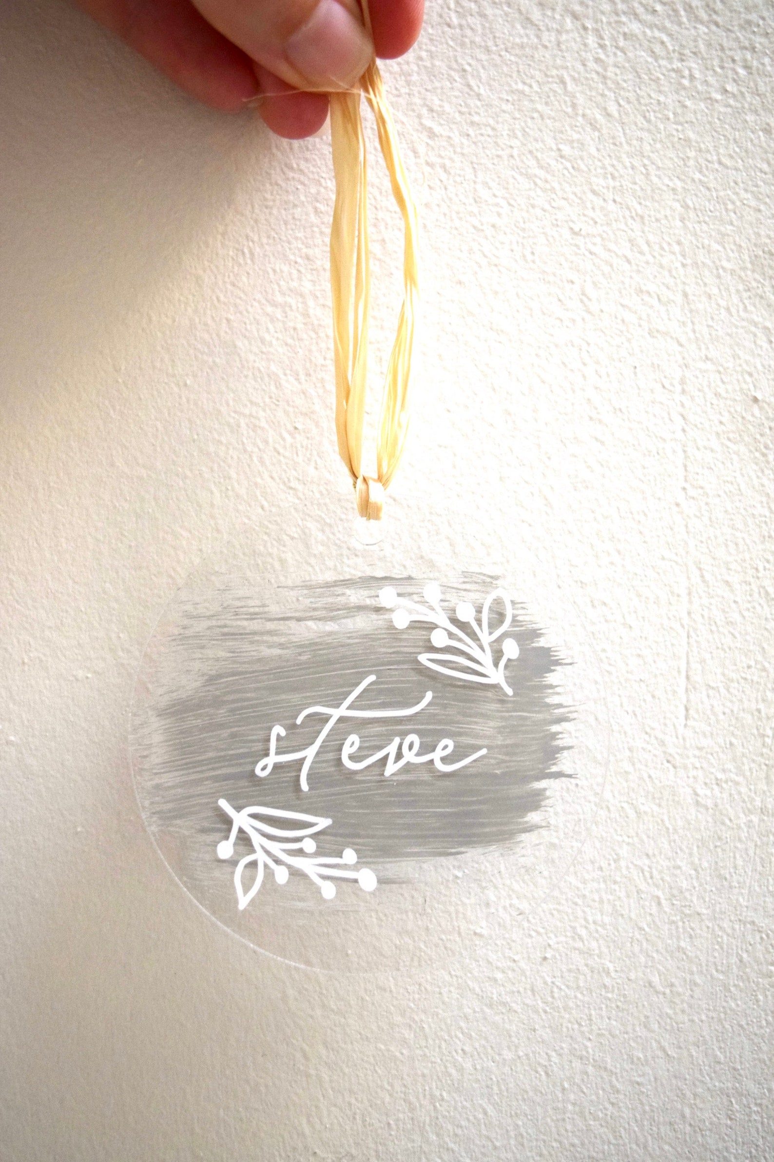 Acrylic Stocking Tags Christmas Stocking Tags Acrylic | Etsy