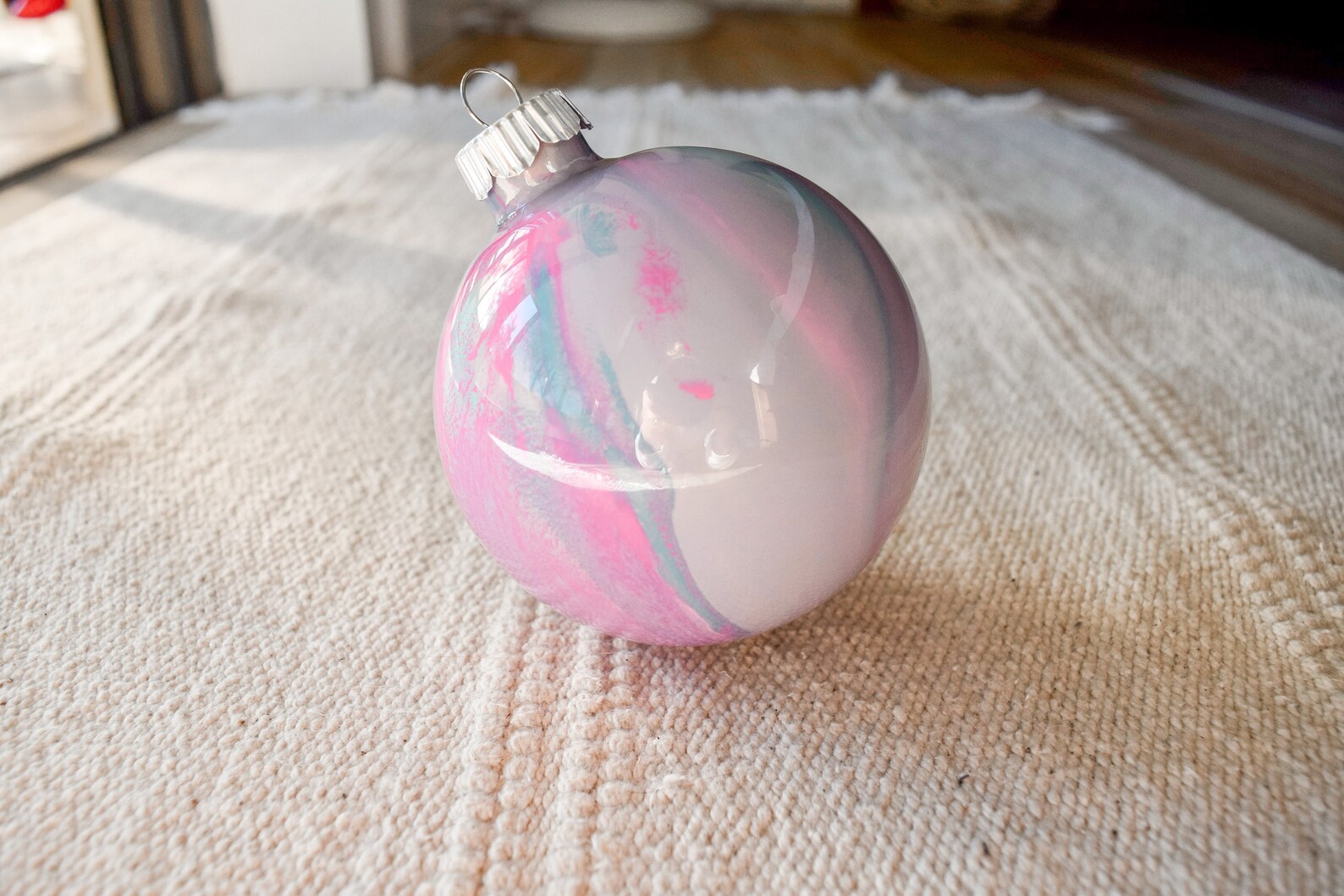 Marble Christmas Ornament Christmas Ornament Ornament - Etsy